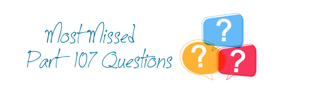 Most Challenging Part 107 Remote Pilot Questions